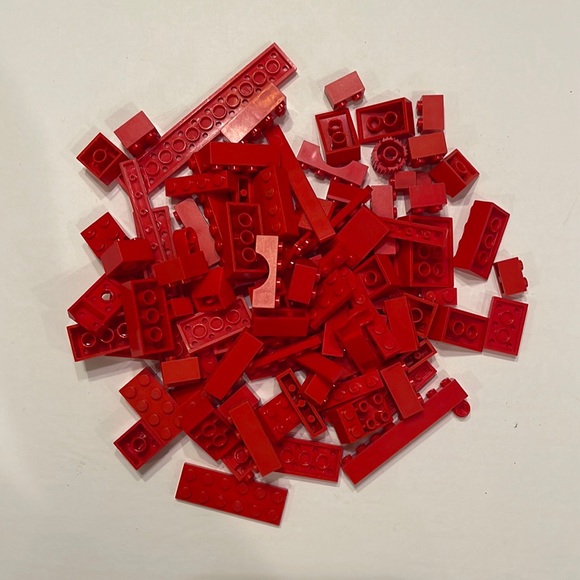 Lego | Toys | Lego Blocks 0 Pieces Red | Poshmark